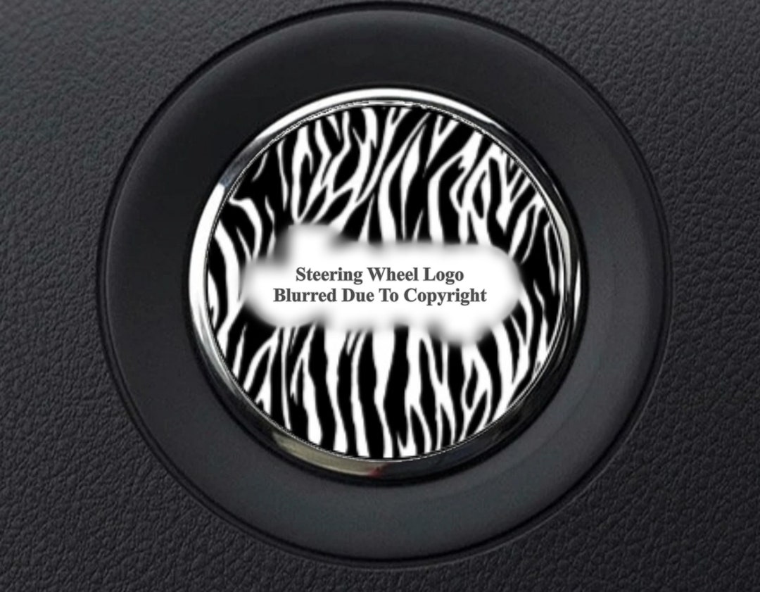 Zebra Steering Wheel Overlay Decal Compatible With Jeep Models - Etsy