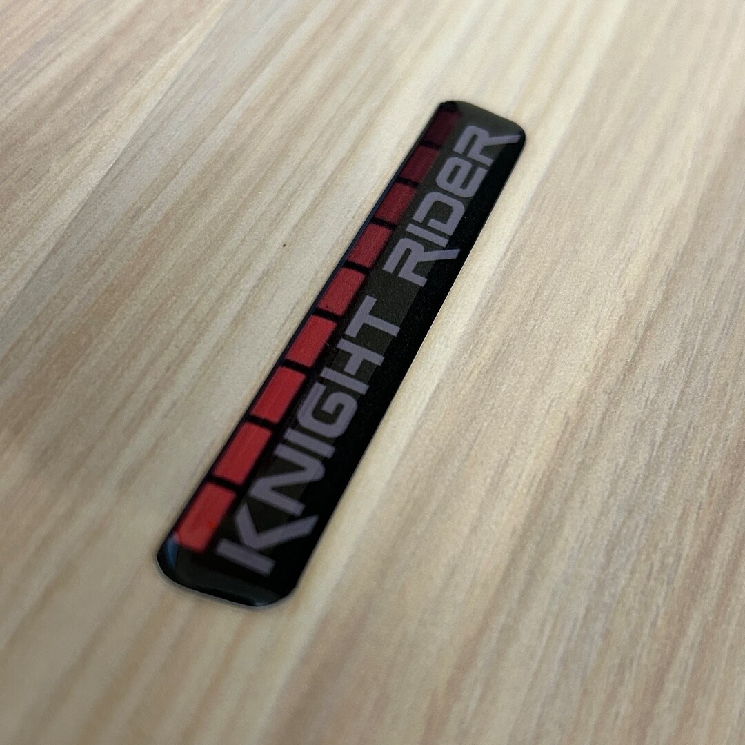 Steering Wheel Badge Knight Rider PURSUIT Edition Compatible With 2015 ...