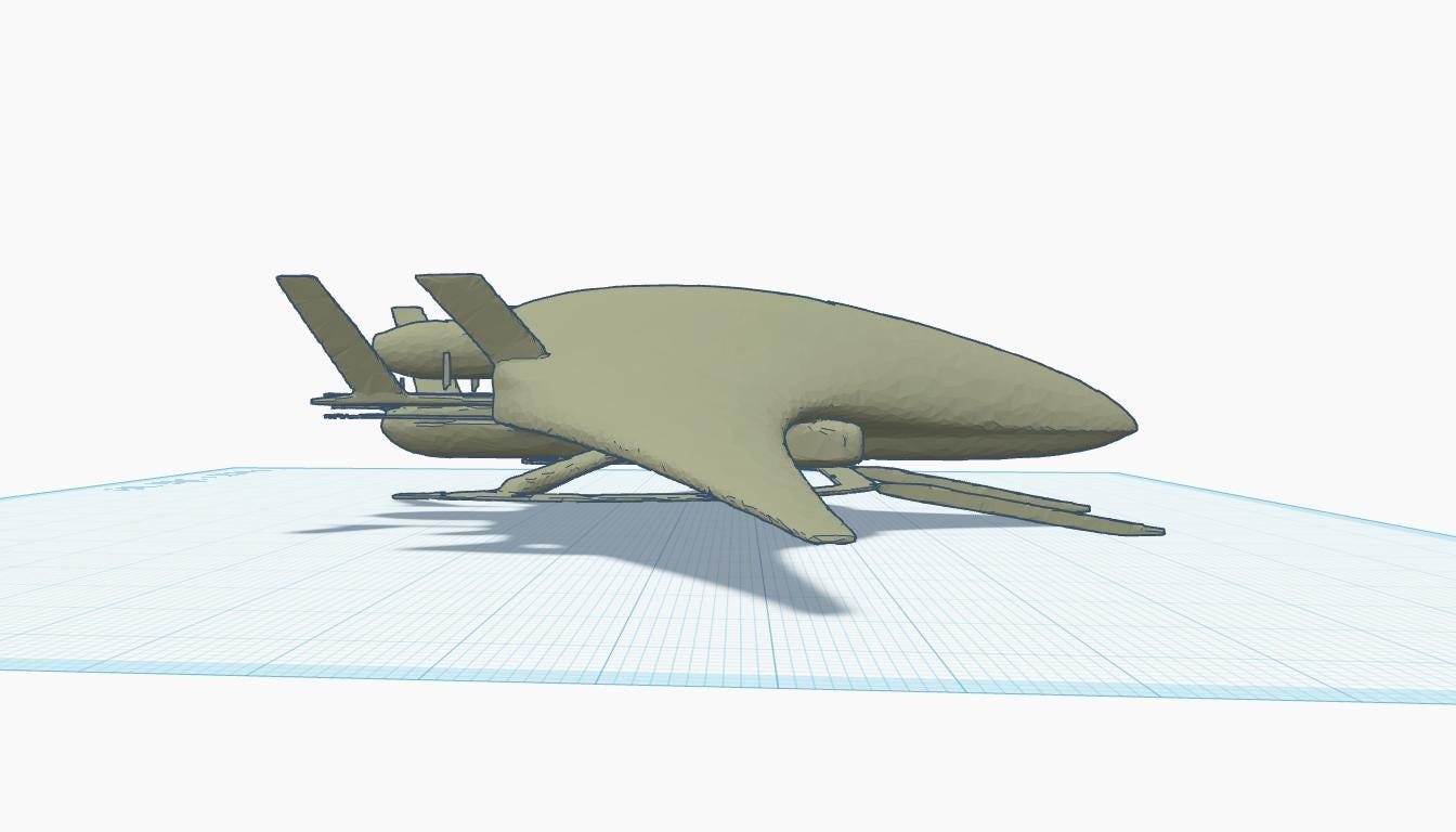 Build Your Own EVTOL STL File for DIY Hobbyists - Etsy