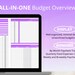 Purple Income, Expenses by Quarter; Weekly, Biweekly Paycheck Tracker ...