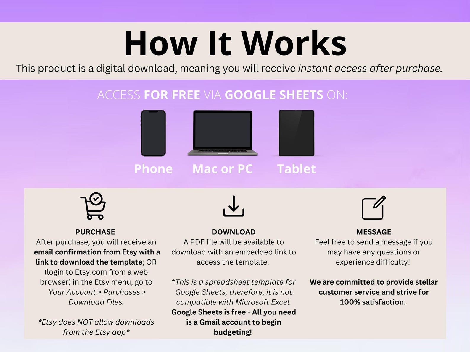 Purple Income, Expenses by Quarter; Weekly, Biweekly Paycheck Tracker ...