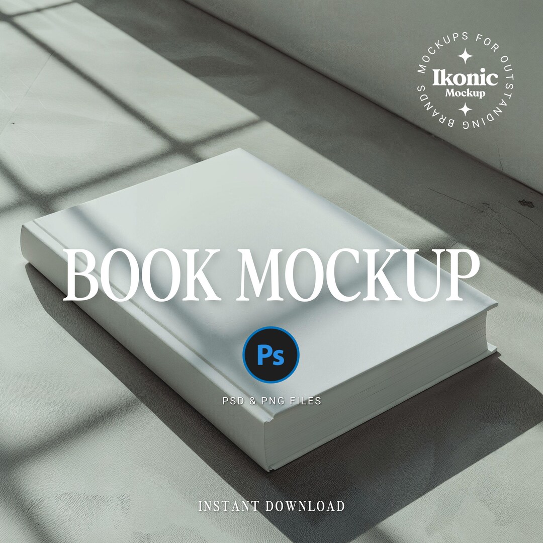 Journal Mockup, Book Mockup, PSD Book Mockup, Hardcover Book Mockup ...