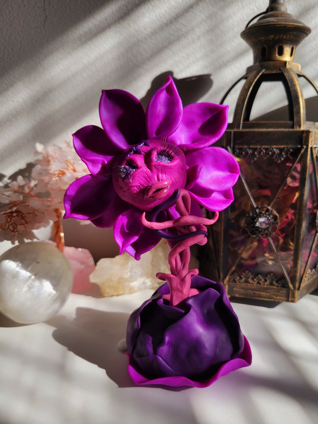 Sagittarius the Archer Zodiac Pretty Freaky Flower polymer Clay ...