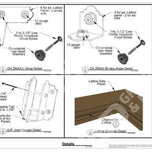 DIY Pergola Design - Digital Plan PDF Download - Autumn Tranquility ...