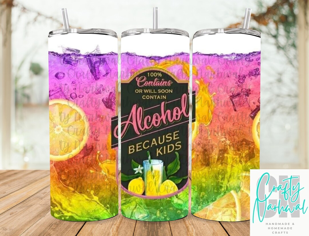 Alcohol B/C Kids Tumbler - Etsy