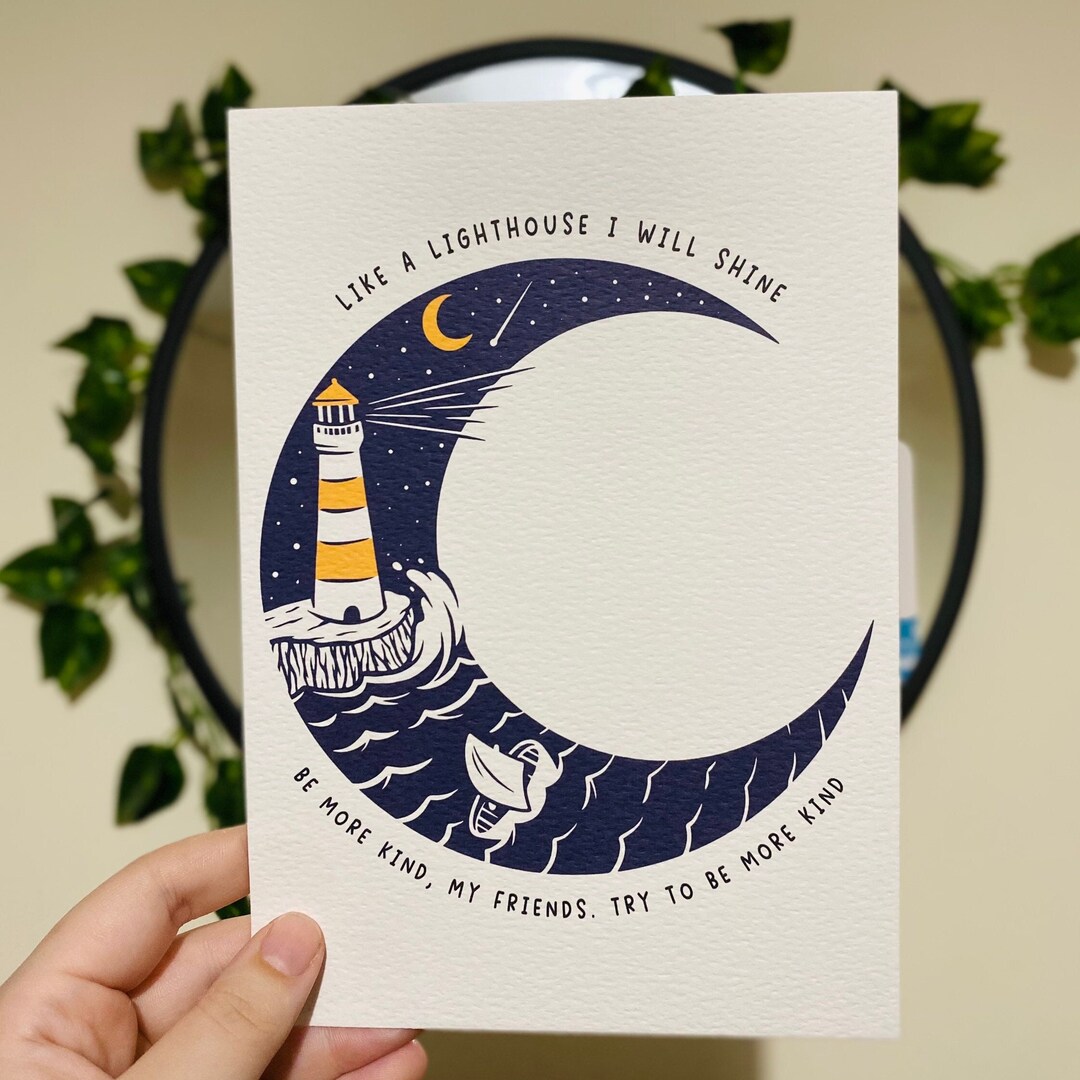 FRANK TURNER Be More Kind A5 Lyric Print Home Decor Wall Art - Etsy UK