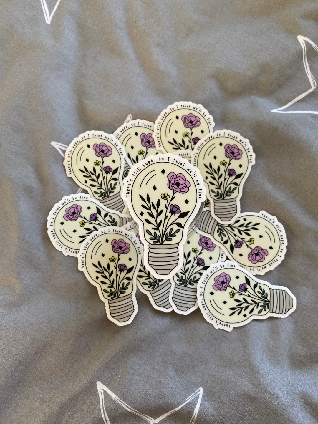 Frightened Rabbit Die Cut Sticker HYDROFLASK - Etsy