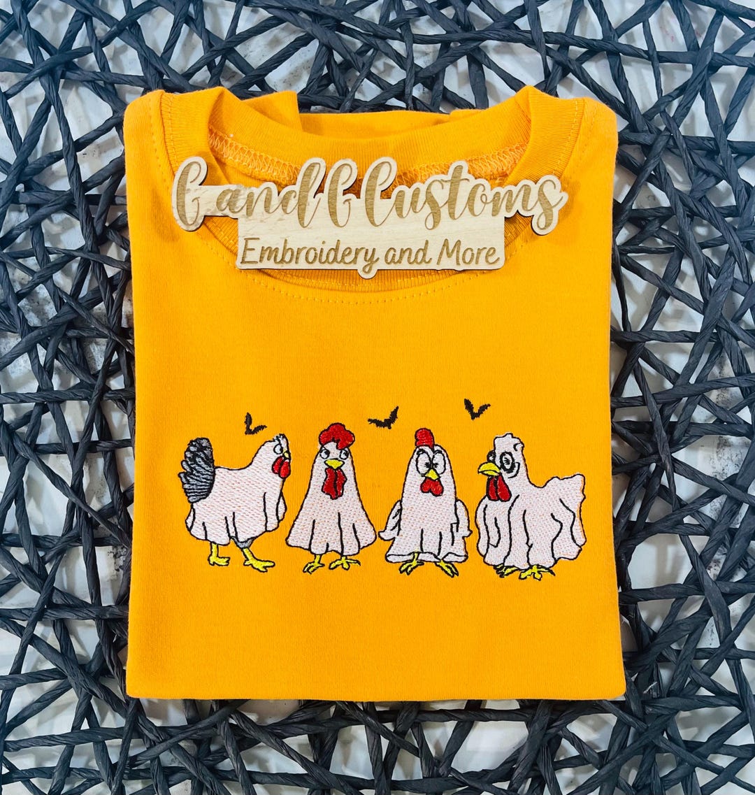 Ghost Chicken Spooky Season Wear - Etsy