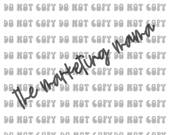 Do Not Copy Watermark Png - Etsy