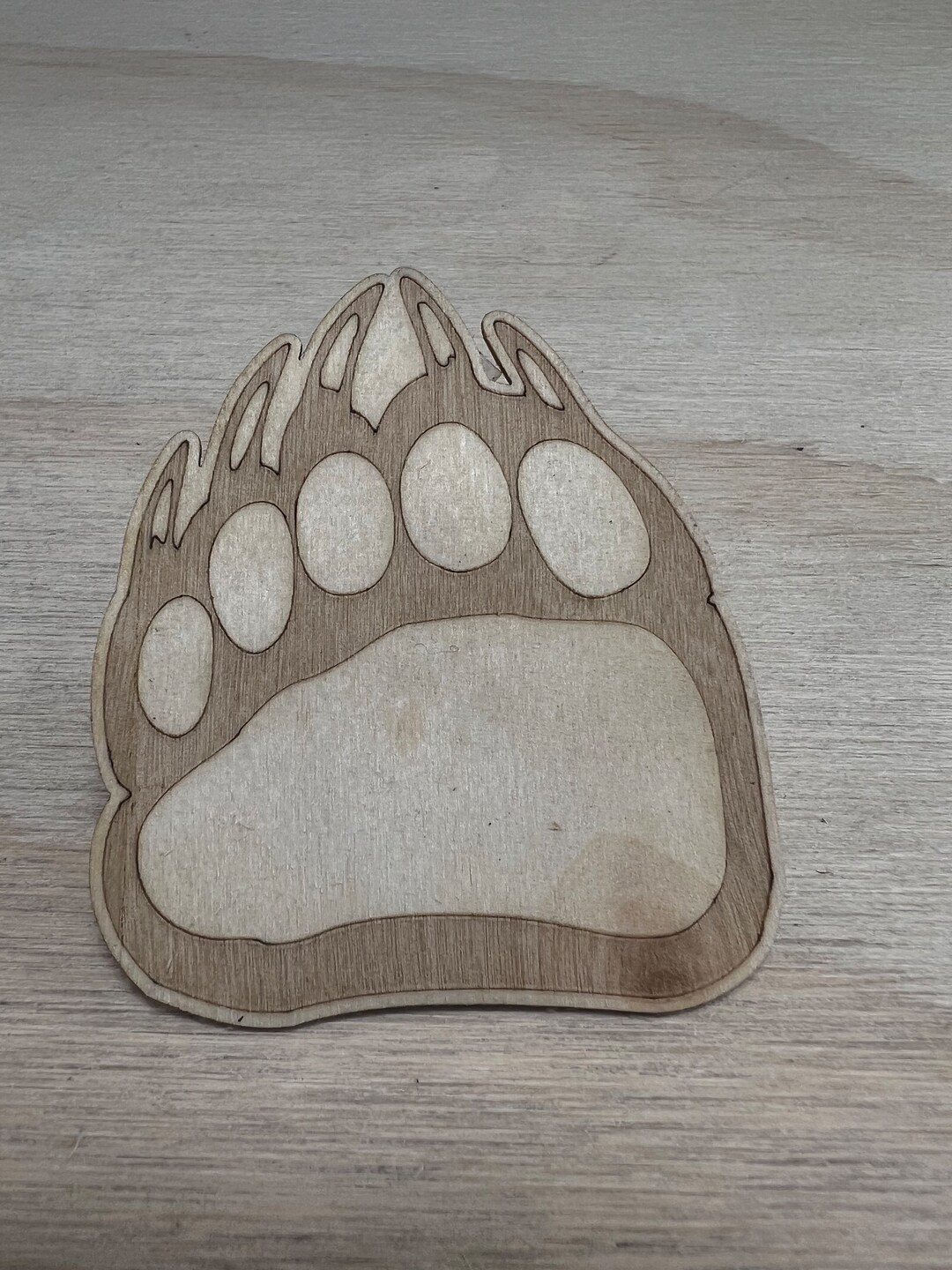 Grizzly Bear Paw Sticker | Water Bottle, Hydroflask, Laptop, Phone, Car ...