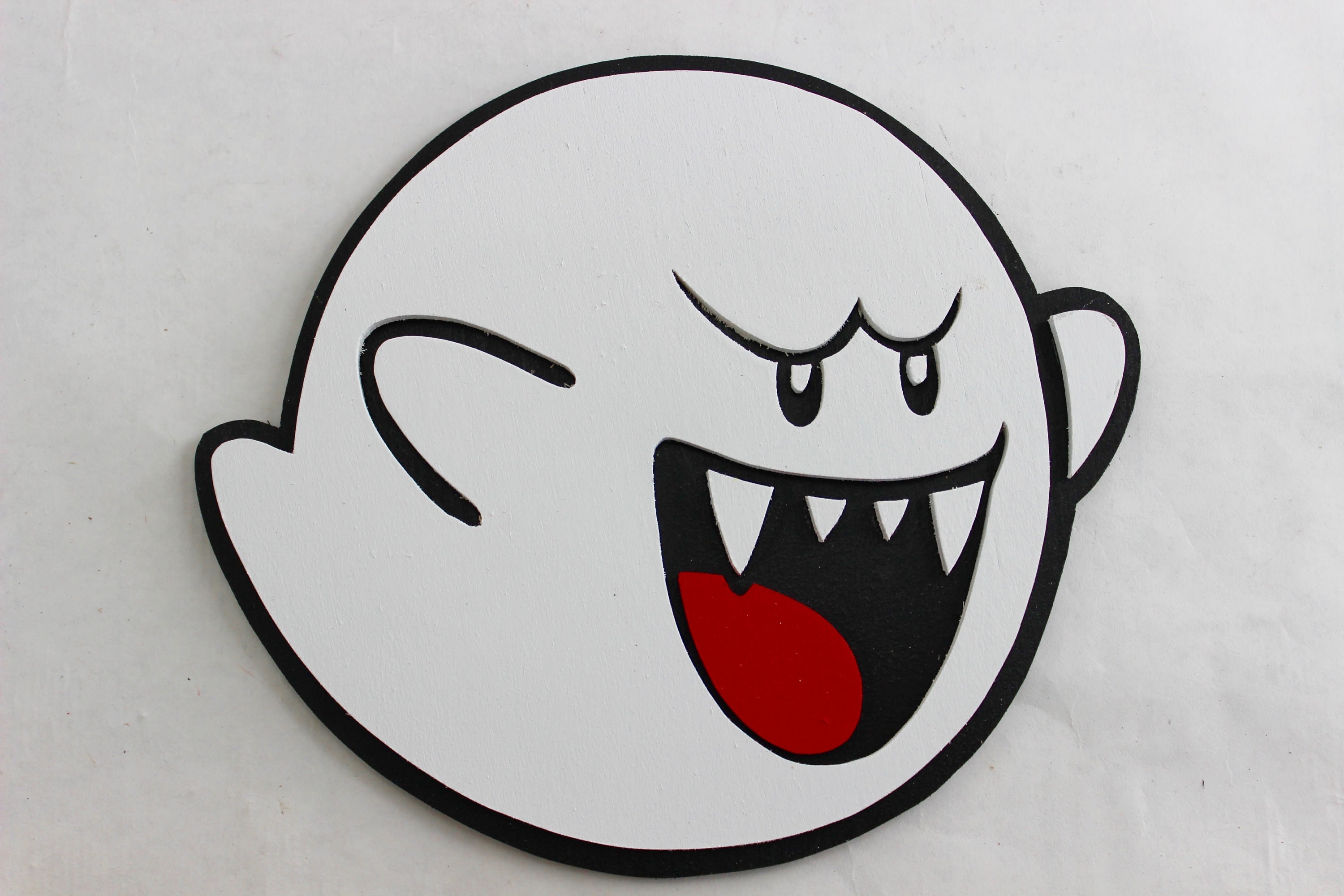 Super Mario Bros Boo Wall Decor - Etsy