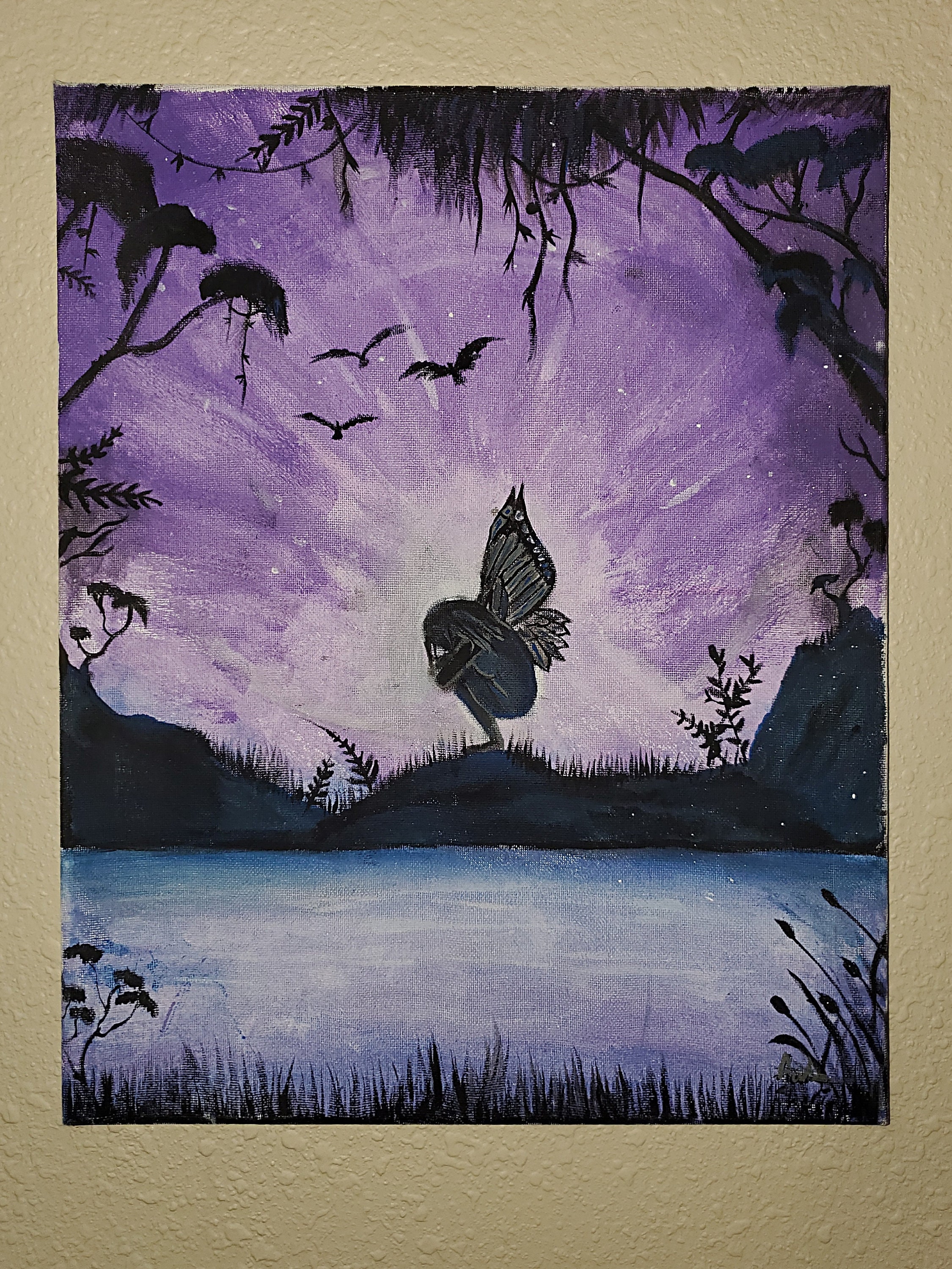 Original Painting "the Fae - Etsy