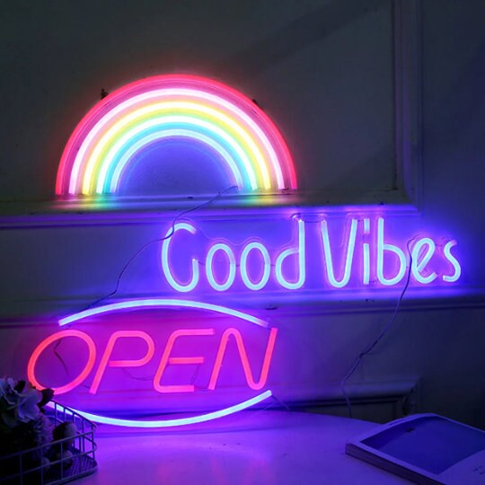 Custom Neon LED Signs - Etsy