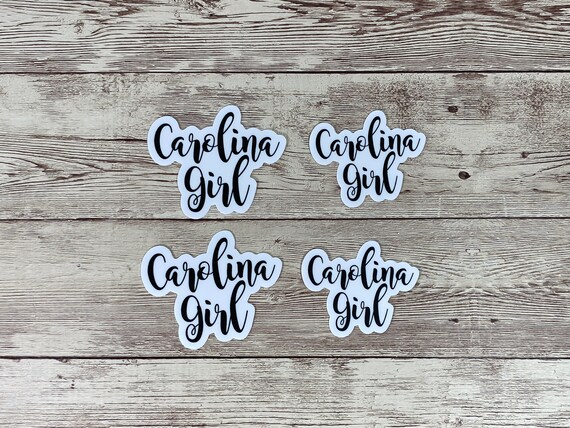 Carolina Girl Die Cut Waterproof Sticker Farm Life - Etsy