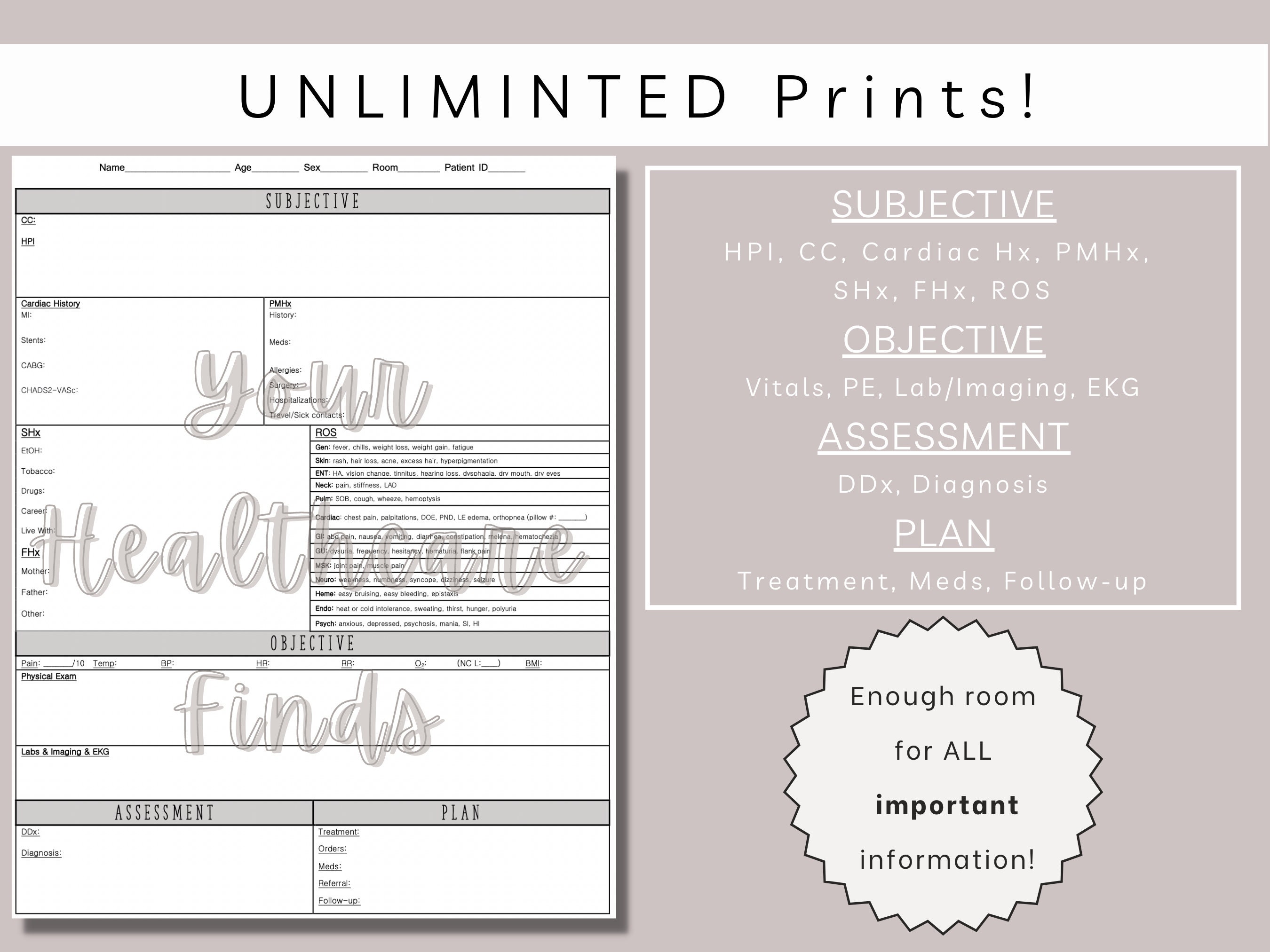 Cardiology Bundle Complete Study Guide and Sheets Physician Assistant ...