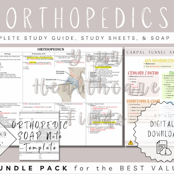 Medical Assistant Study Guide - Etsy