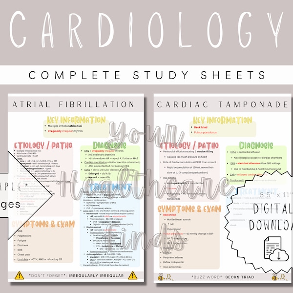 Medical Assistant Study Guide - Etsy