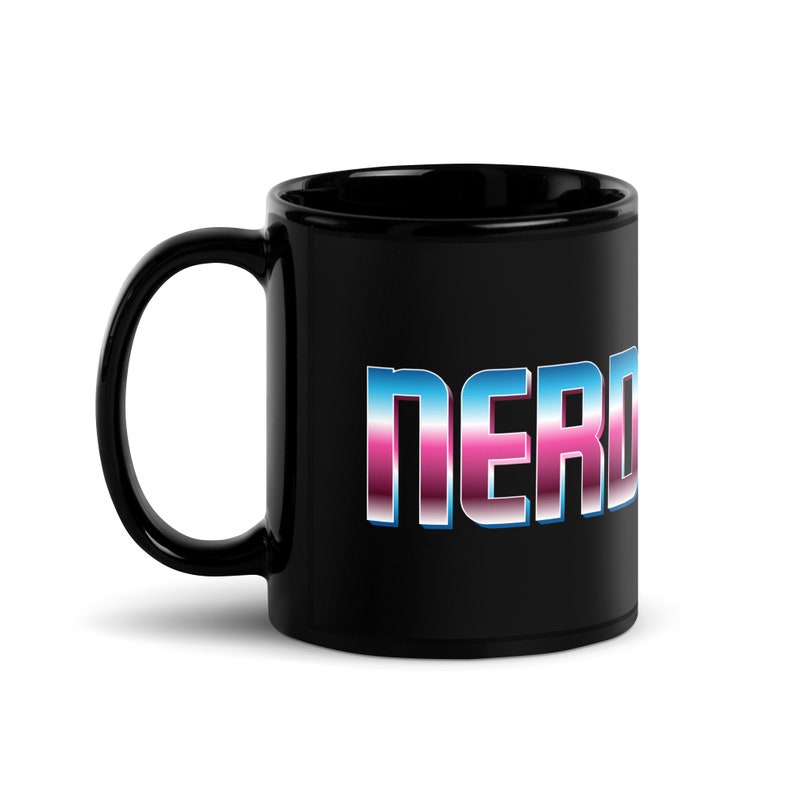 Retro Nerd Mug - Etsy