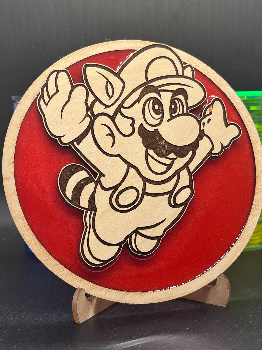 Custom Mario Wall Art - Etsy