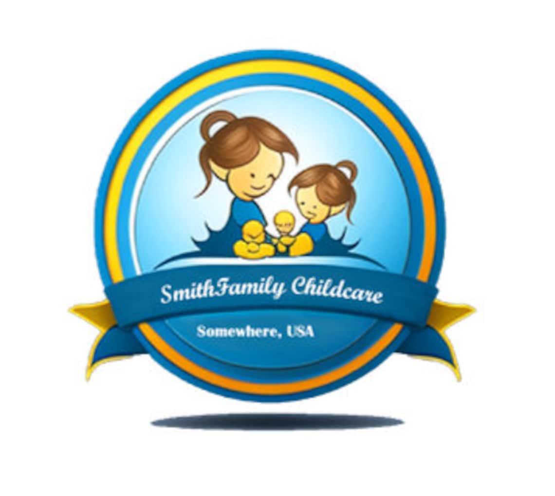 Customizable Business Logo for Childcare - Etsy