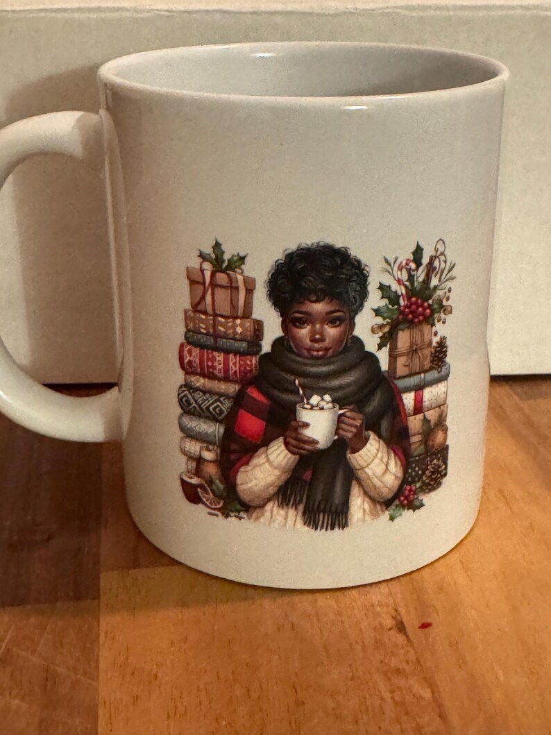 Black Girl Magic Christmas Coffee Mugs(small) - Etsy