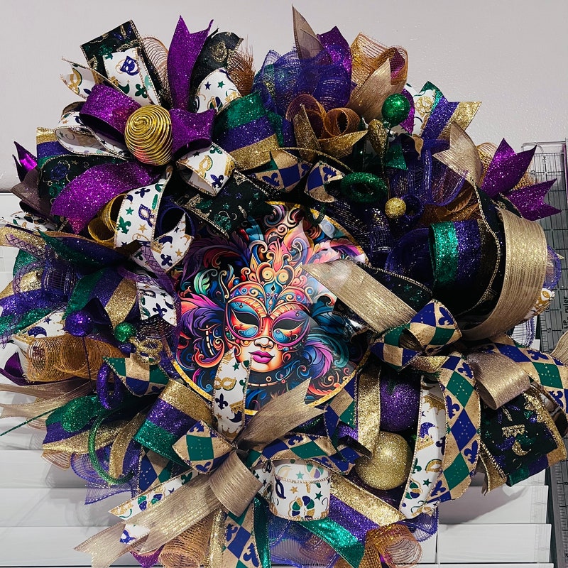 Mardi Gras Ribbon - Etsy