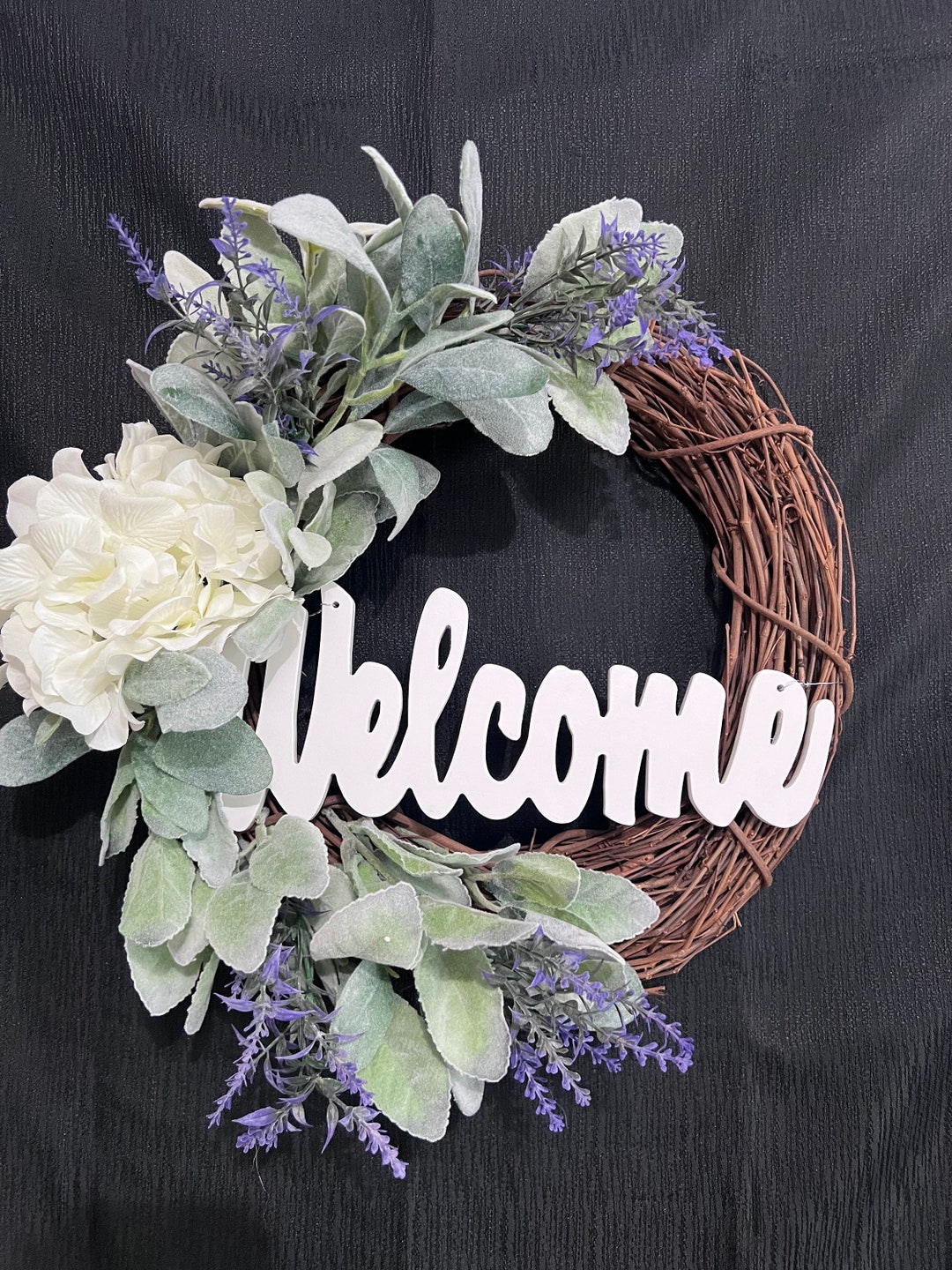 Welcome Front Door Wreath