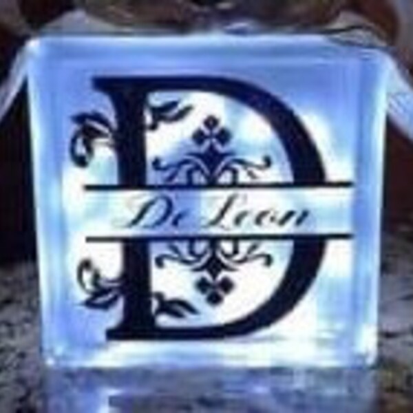 Glass Blocks With Lights - Etsy