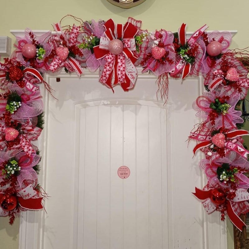 Heart Fireplace Garland - Etsy