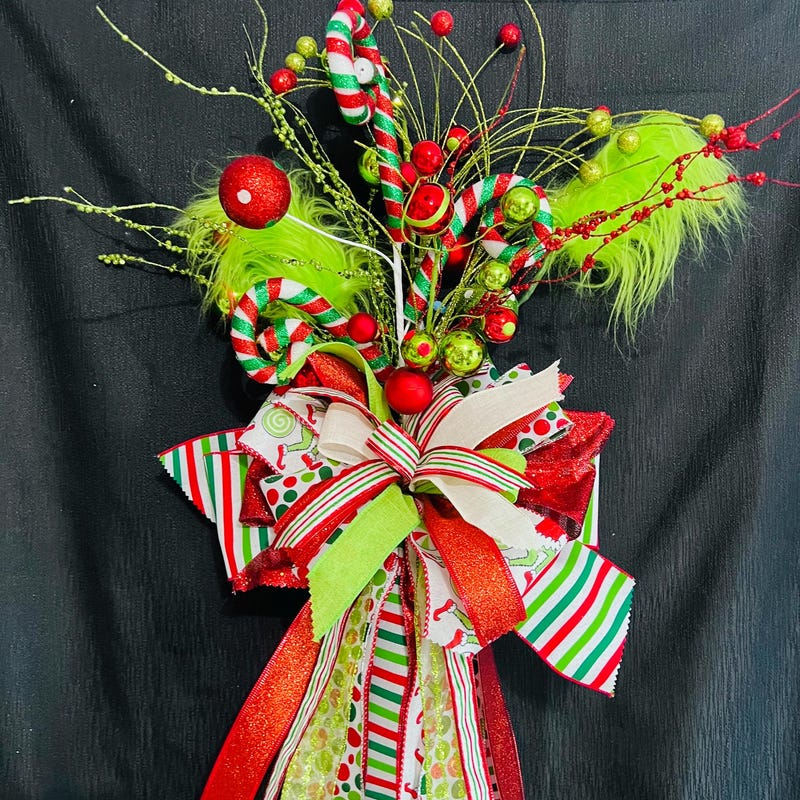 Grinch Ribbon - Etsy