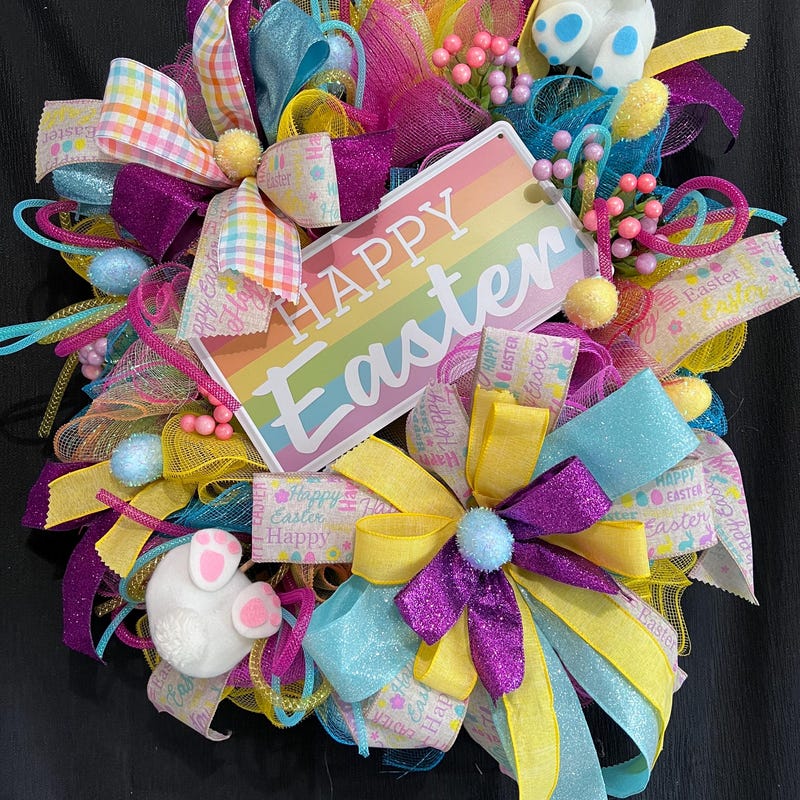 Easter Deco Mesh - Etsy