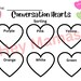 Valentine's Day, Conversation Hearts, Coloring Sorting Activity ...