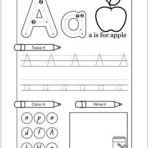 Printable Letter of the Week Worksheets, Preschool Worksheets ...