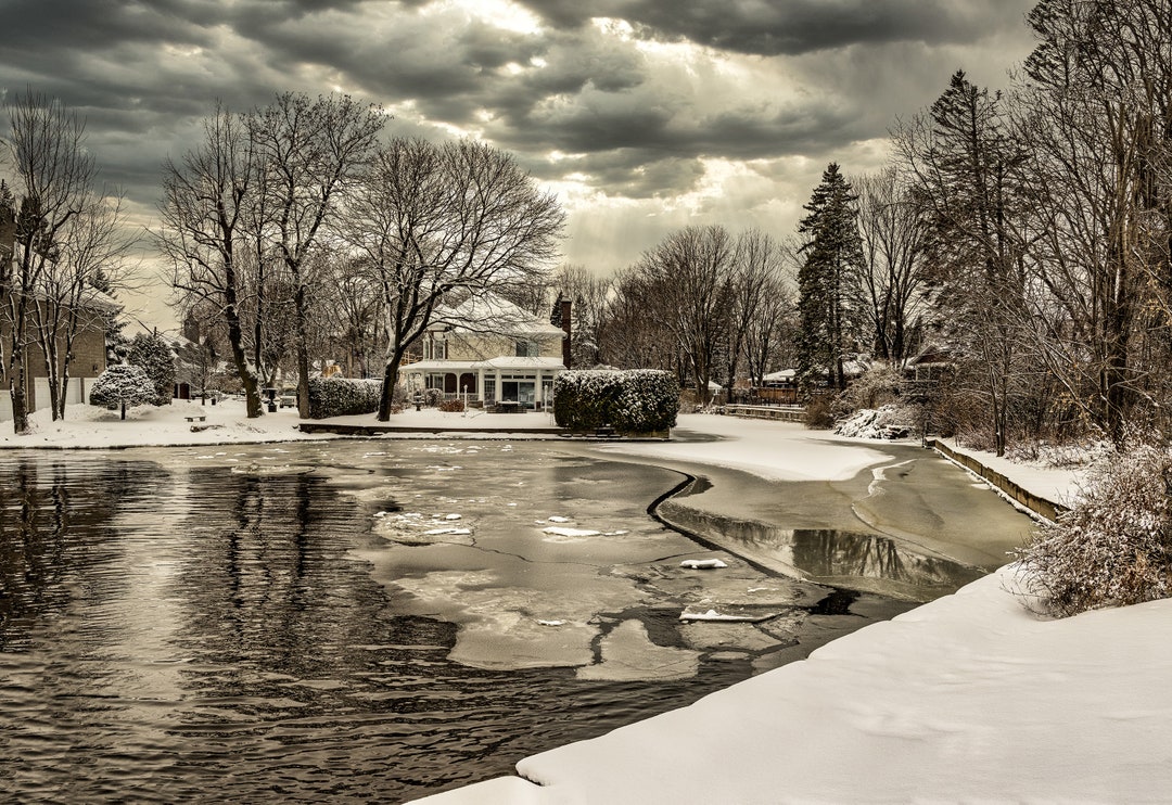 Big House by the Lake, in Lachine, Quebec, Canada - Etsy