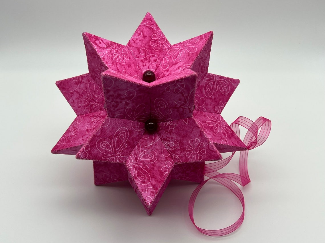 Hanging Moravian Star // Star of Happiness - Handmade - Etsy