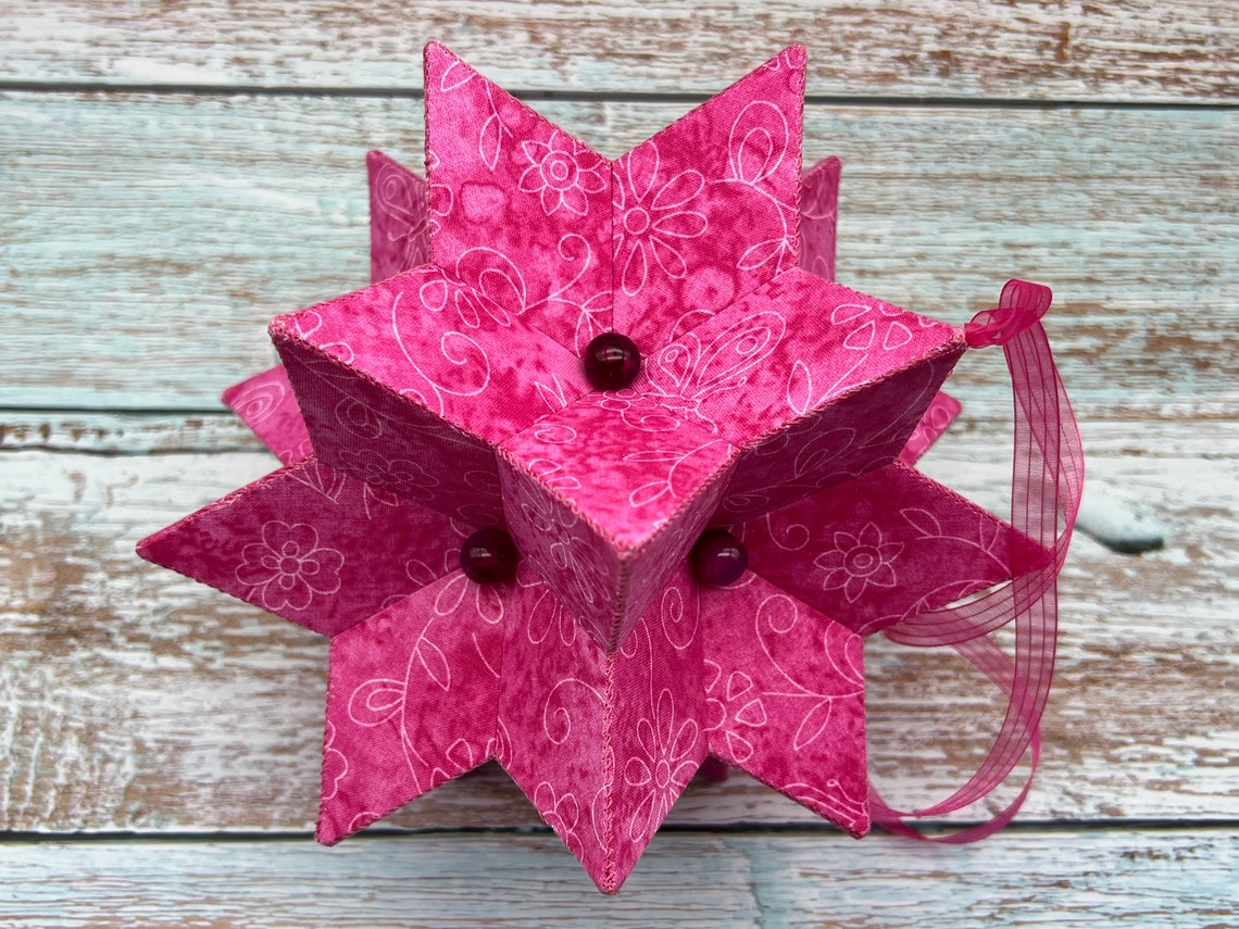 Hanging Moravian Star // Star of Happiness Handmade - Etsy