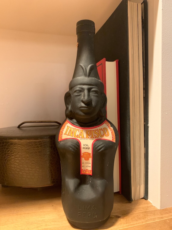 Inca Pisco Collectible Liquor Bottle - Etsy