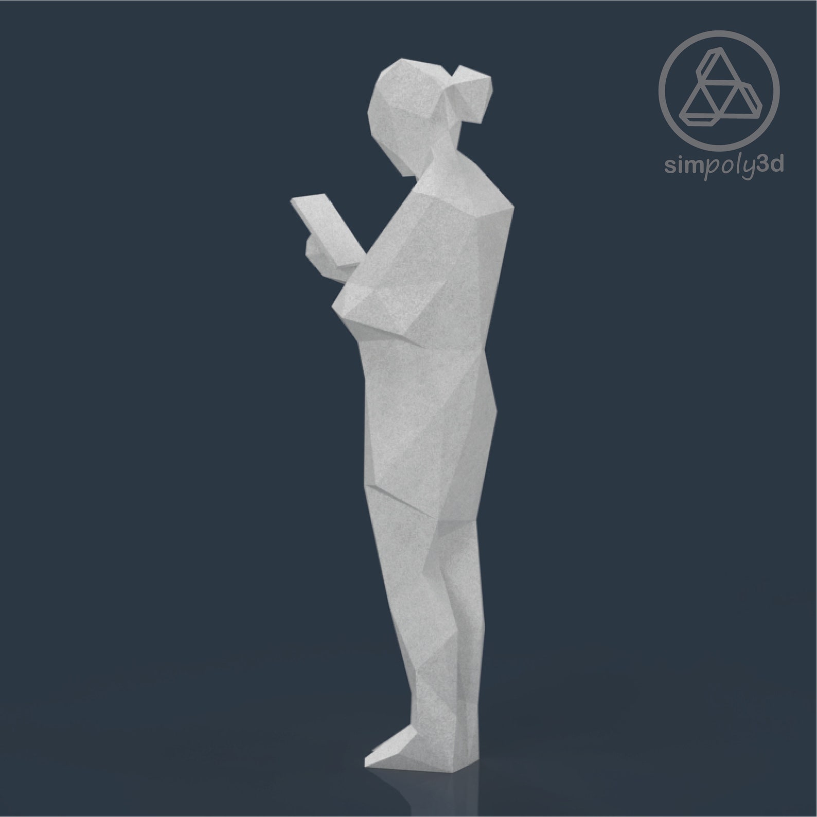 FIGURE_05, Paper Craft, Figure, Digital Template, Origami, Pdf, Svg ...