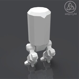 ROBOT_02 Paper Craft, Digital Template, Origami, Pdf, Svg, Dxf Download ...