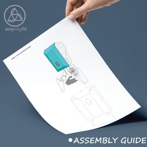 ROBOT_03, Paper Craft, Digital Template, Origami, Pdf, Svg, Dxf ...