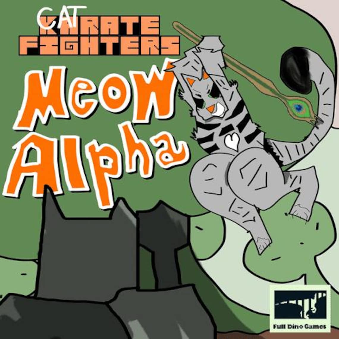 Catraté Fighters: Meow Alpha (homebrew Game) Cartridge - Etsy