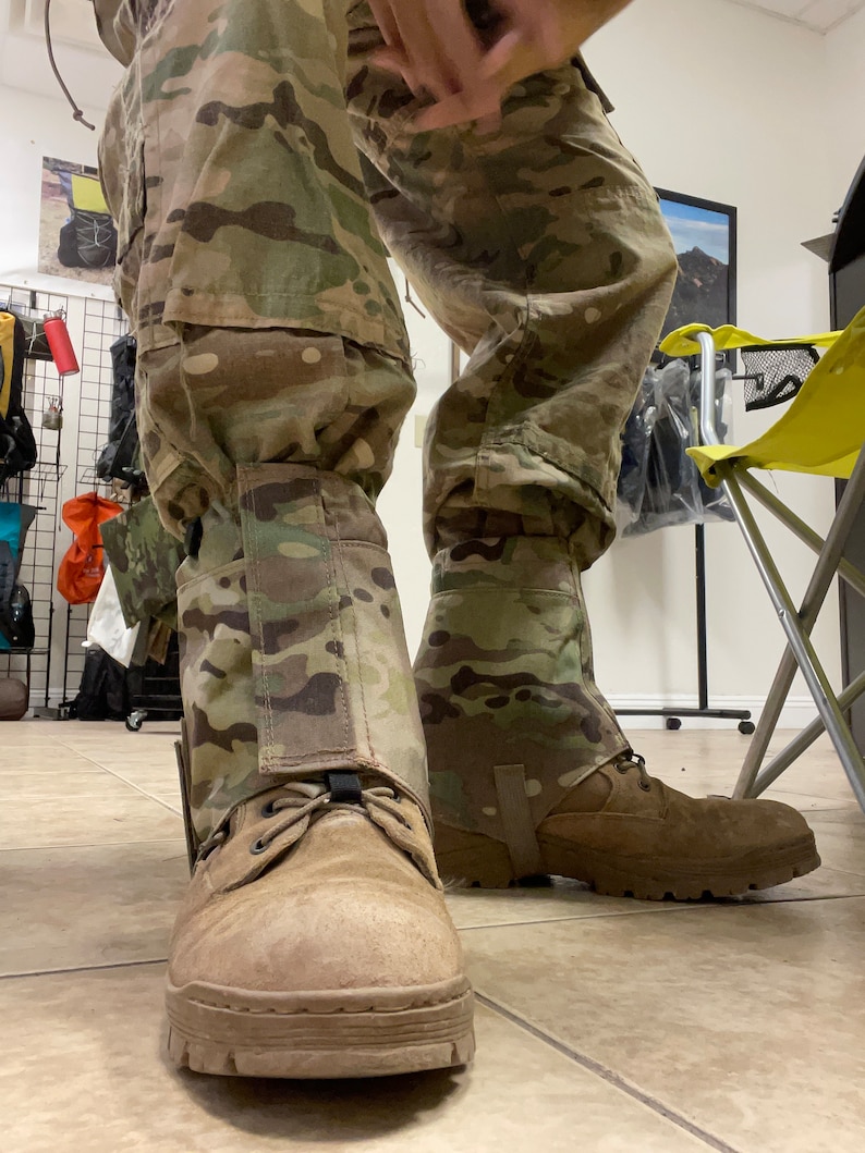 Tactical Short Boot Gaiters - Made by RATT Tactical USA - Etsy