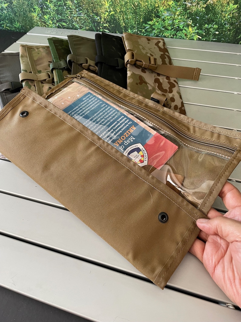 Folding Map Pouch - Made by RATT Tactical USA - Etsy