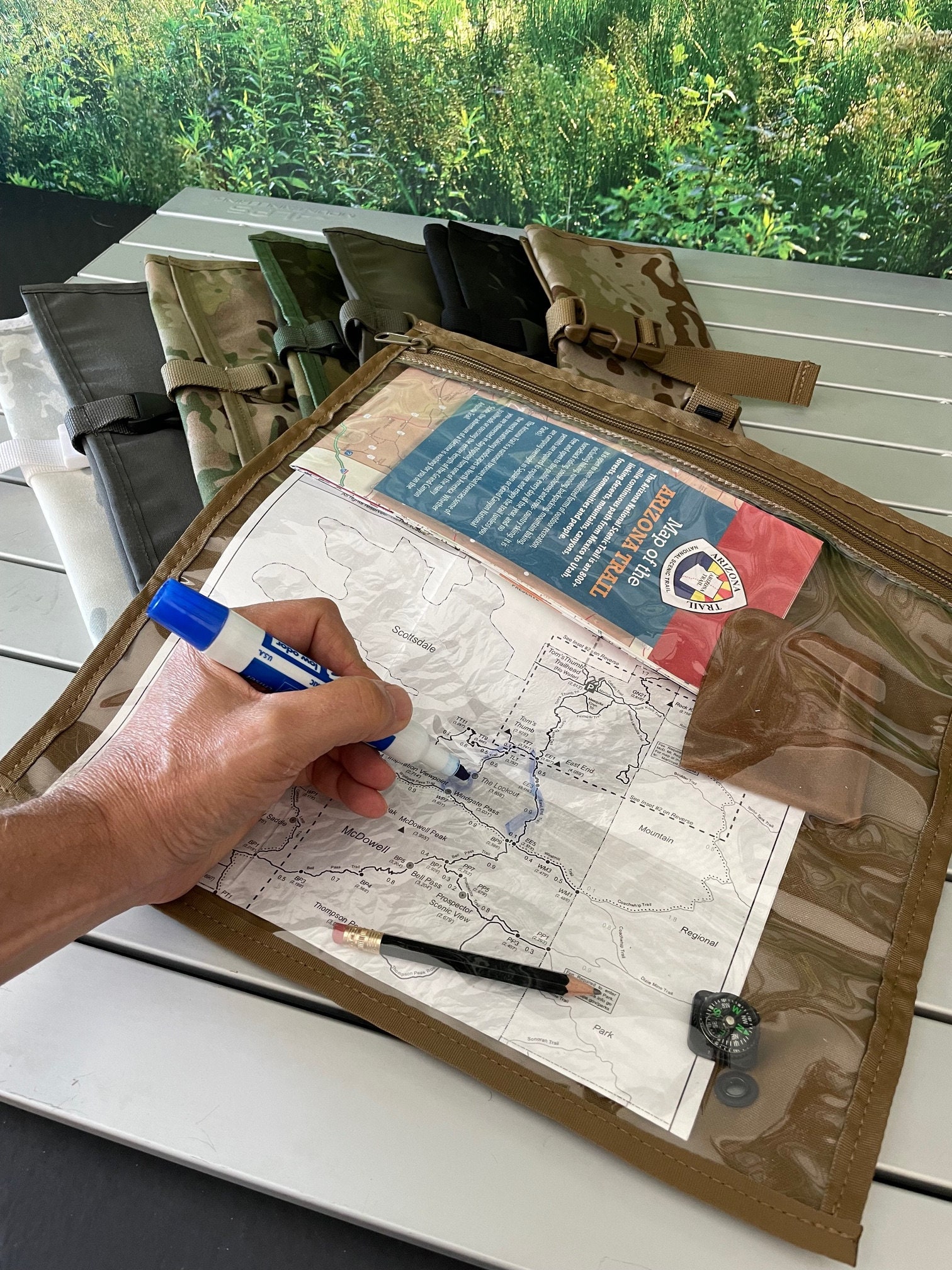 Folding Map Pouch - Made by RATT Tactical USA - Etsy