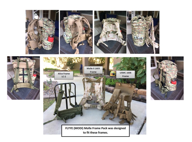 Multi Frame Pack by RATT Tactical USA Ranger Green pack - Etsy