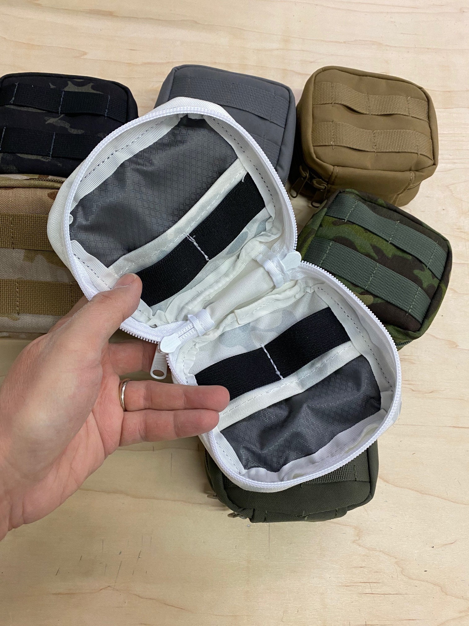 Clam Shell Utility Pouch Made by RATT Tactical USA - Etsy