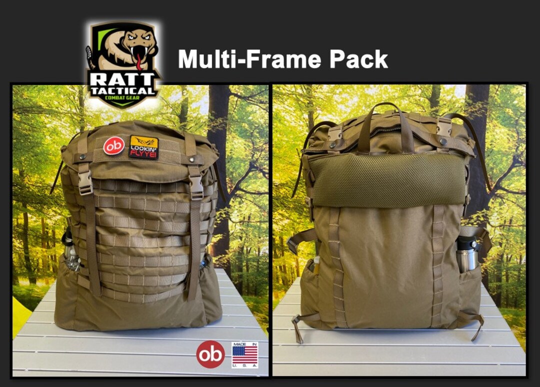 Buy Multi Frame Pack by RATT Tactical USA - Coyote Brown (pack Only ...