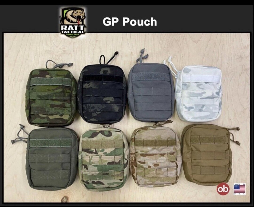 8x7 Small GP Pouch - Made by RATT Tactical USA - Etsy
