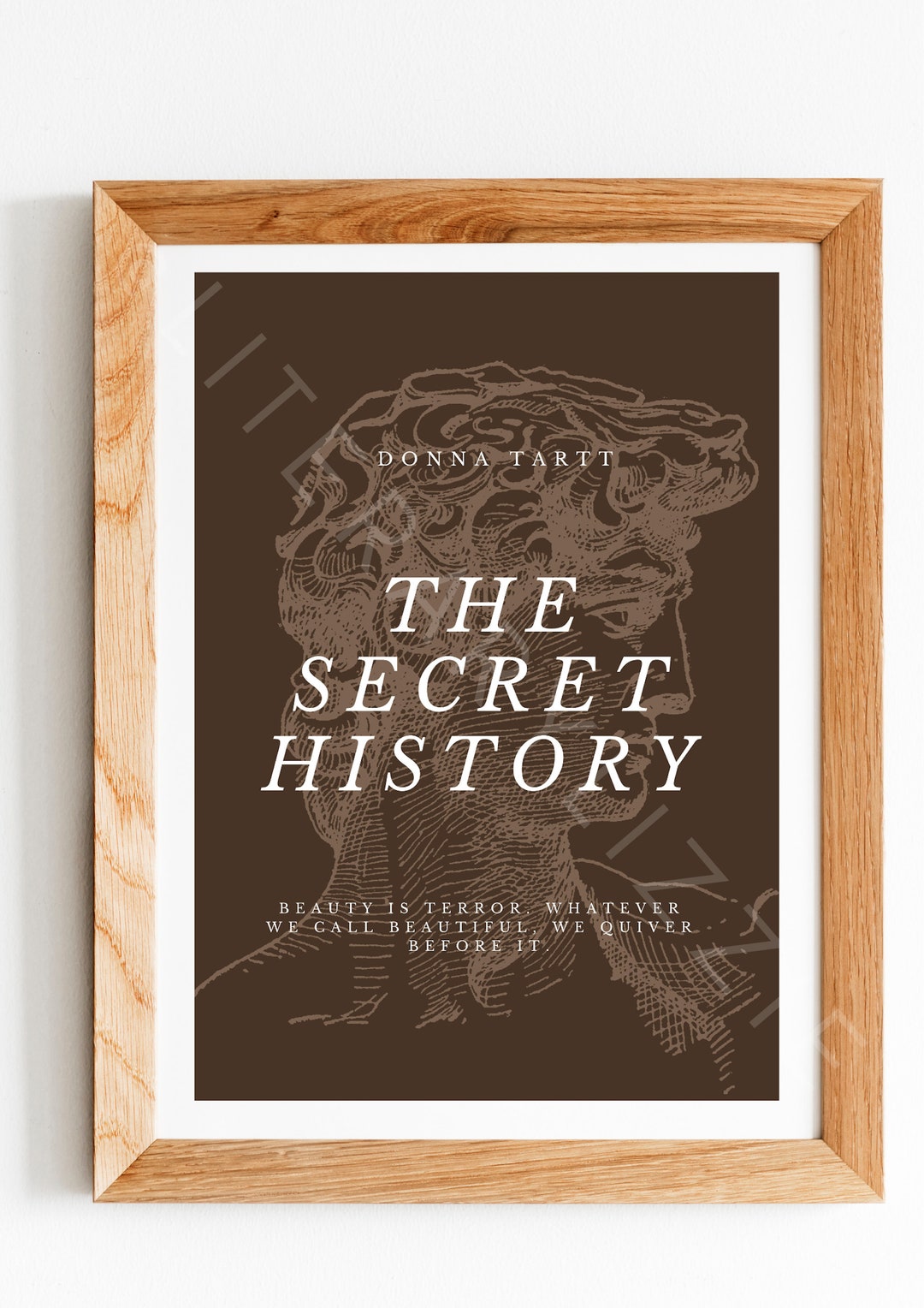 The Secret History Poster - Digital Download Only - Etsy