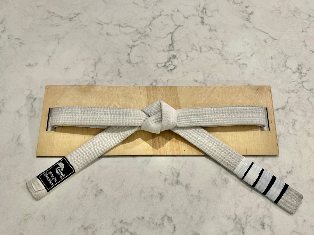 Martial Arts Belt Display! Laser Cut Wood for Brazilian Jiu Jitsu, Judo ...